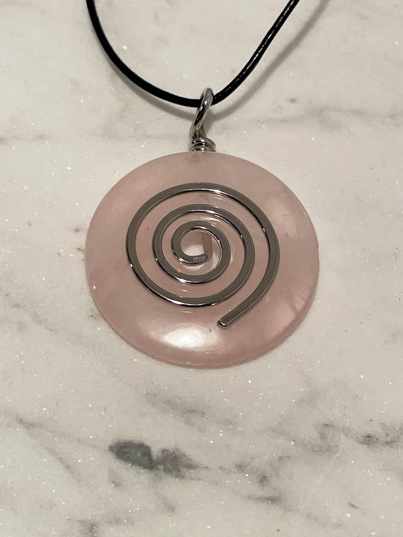 Anhänger Feng Shui Donut mit Spirale 4cm | Trösters Brunnenwelt