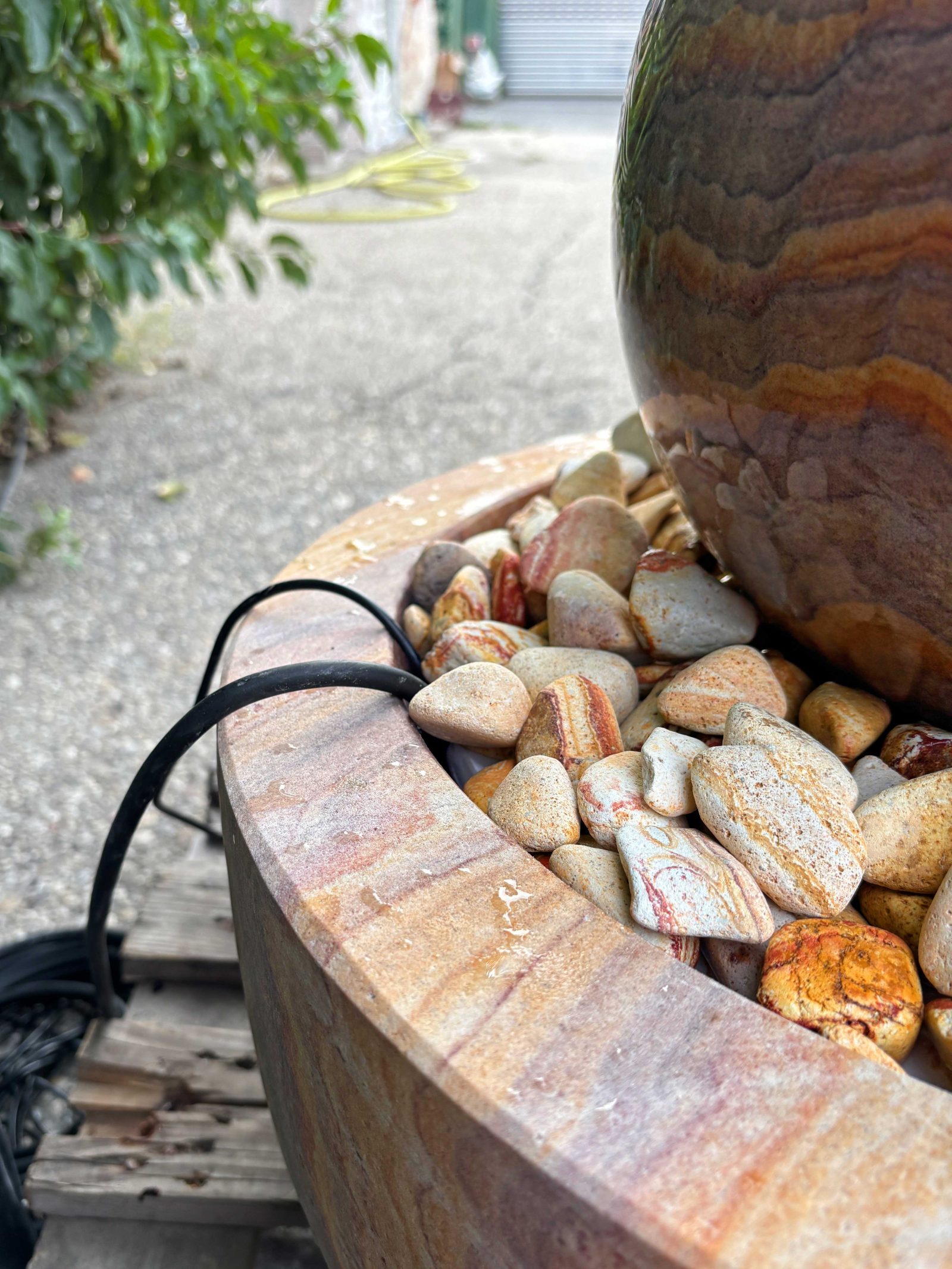 Kugelbrunnen Rainbow India Sarnath 50cm | Trösters Brunnenwelt